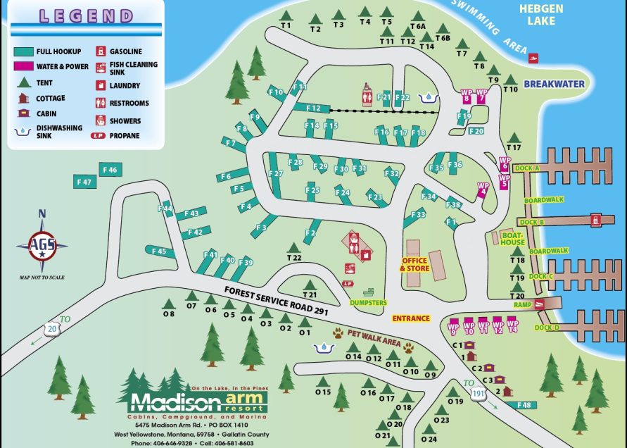 Hillside Forest Campsite O11 - Madison Arm Resort